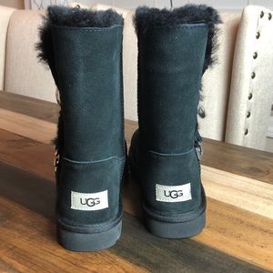 UGG | Shoes | Ugg Bailey Button Ugg Charm Boots | Poshmark